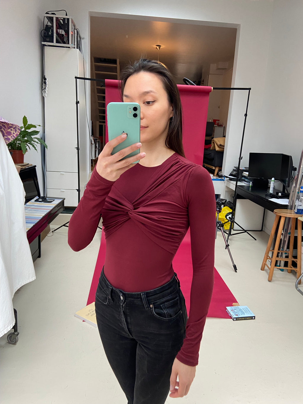 Rebecca Twisted Draped Bodysuit PDF Sewing Pattern – isa in stitches