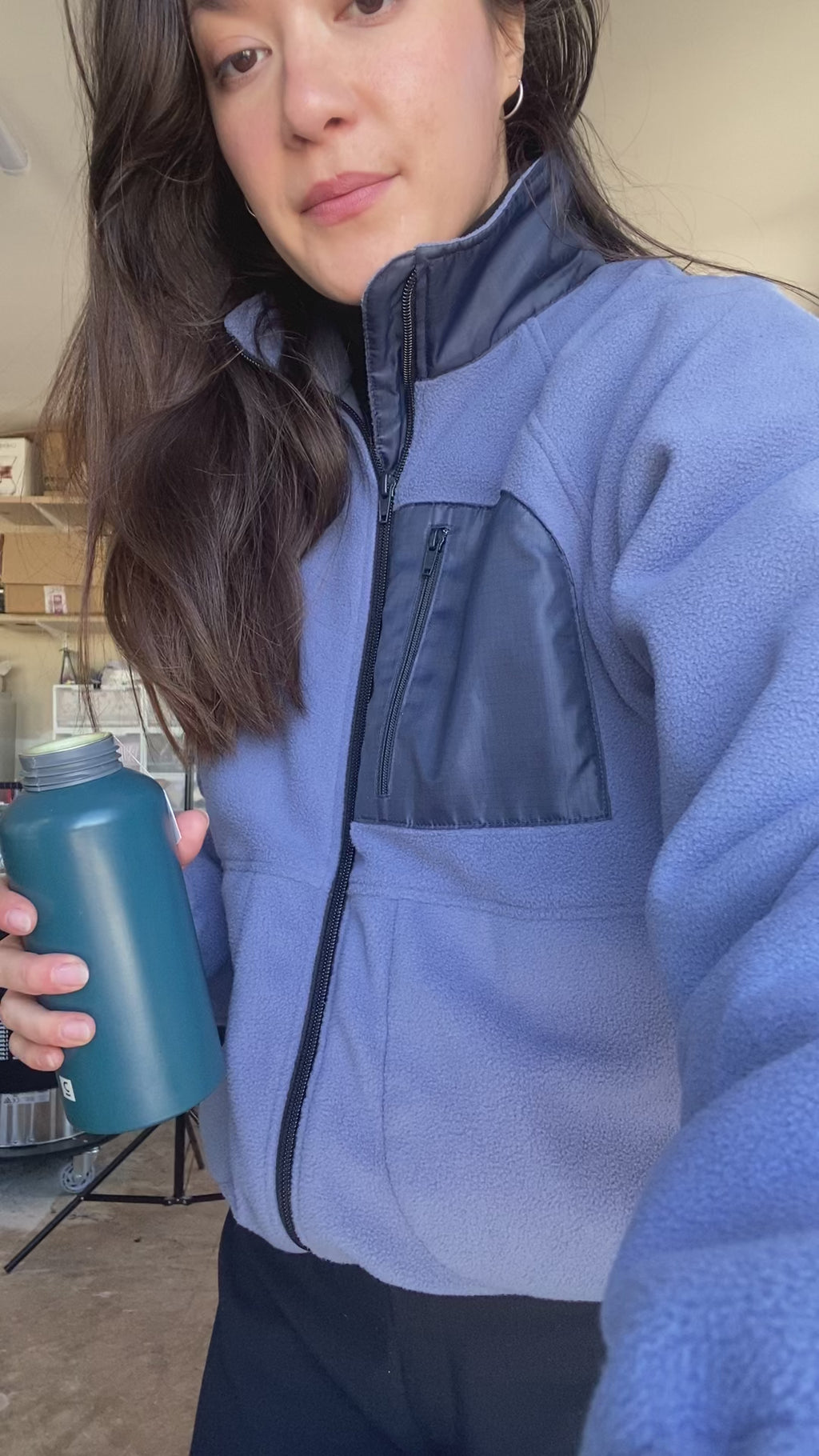 Polar Puff Fleece jacket for women PDF Sewing Pattern – isa in stitches